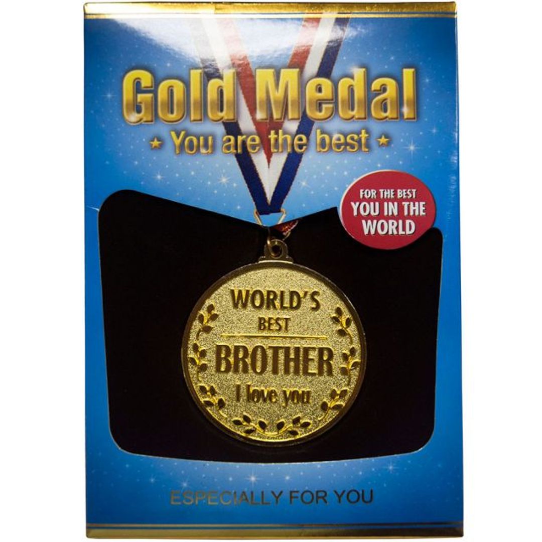 Медаль Лучшему Брату World's Best Brother купить по цене 490 руб. в ...