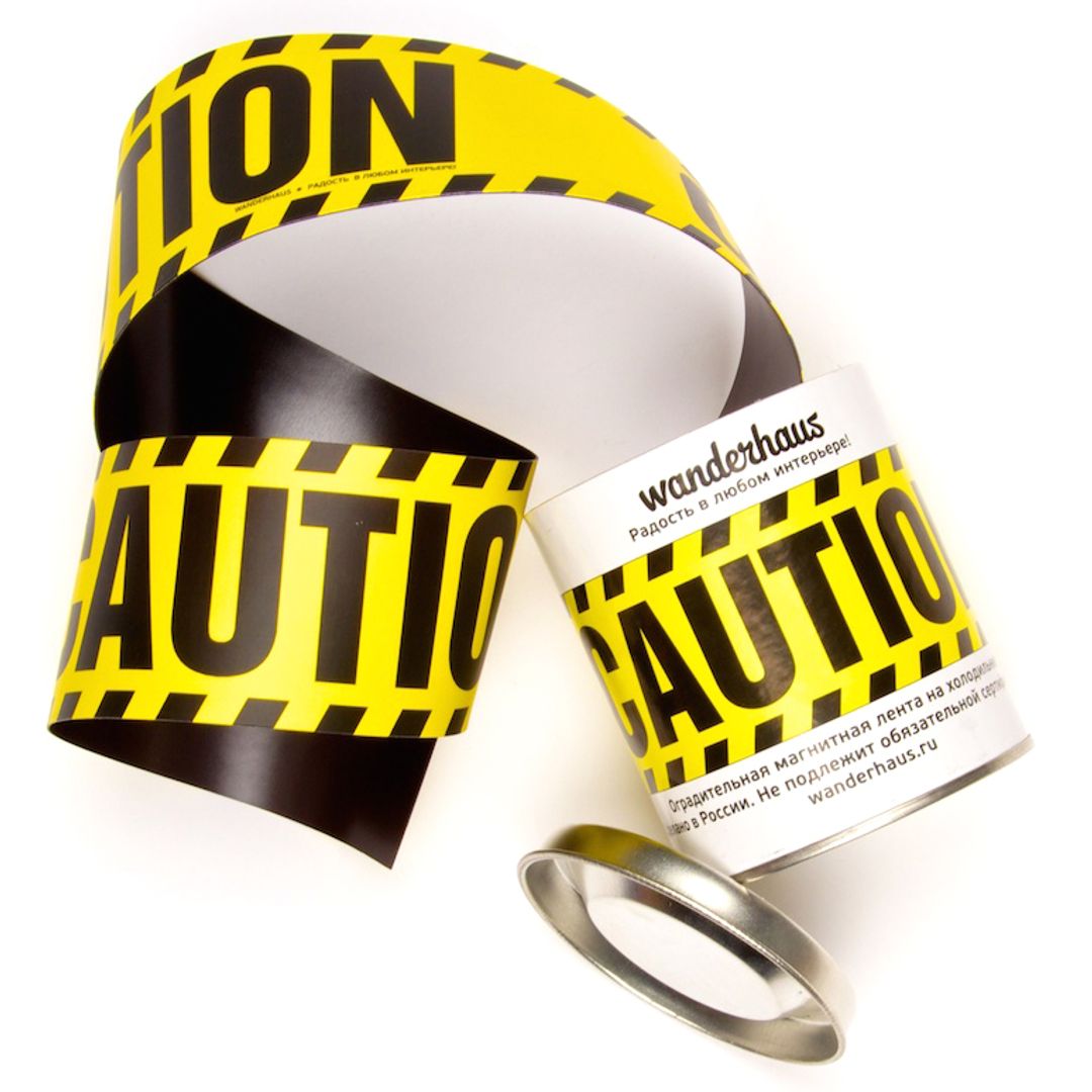 Магнитная лента на холодильник Caution купить по цене 350 руб. в ...